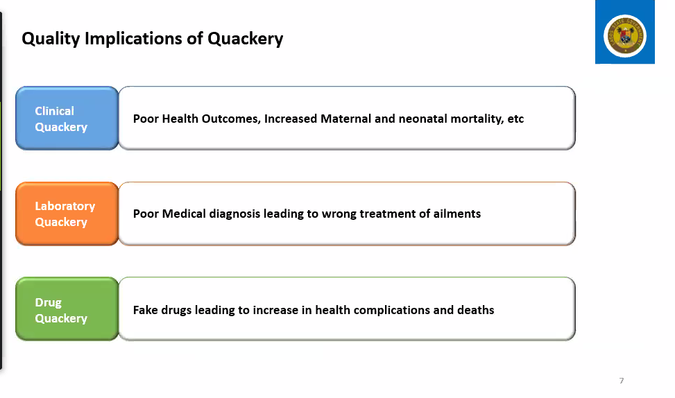 The Menace of Medical Quackery: NMA Lagos hosts Stakeholders and all ...