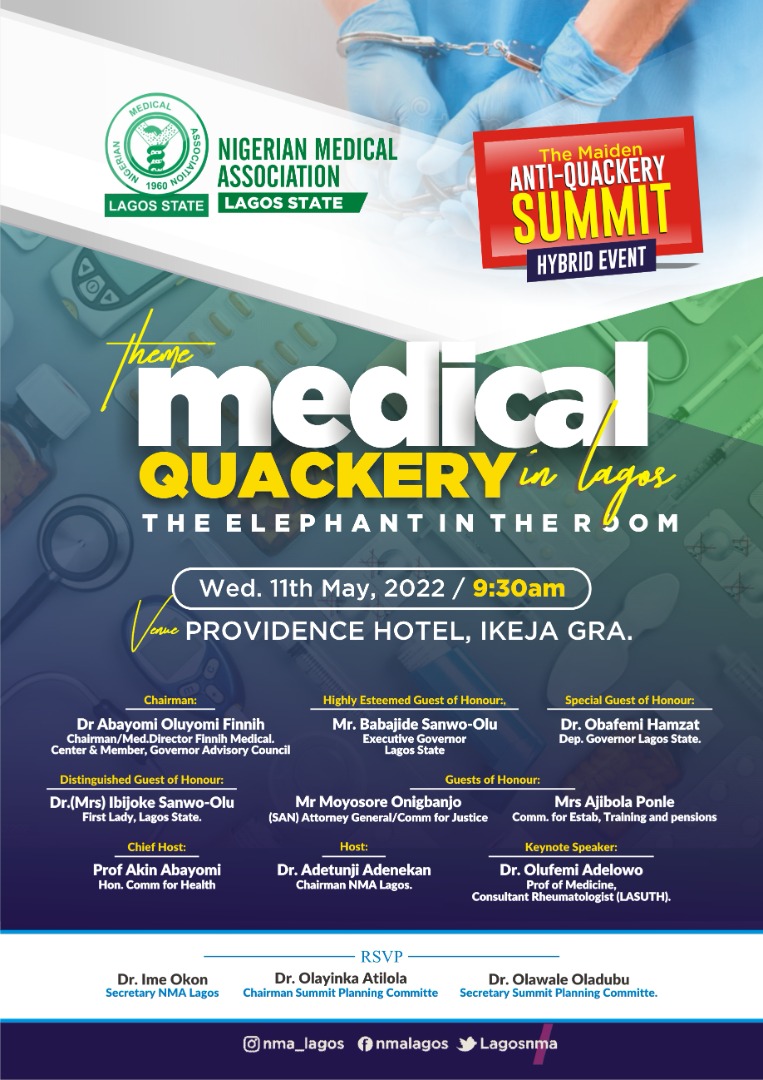 The Menace of Medical Quackery: NMA Lagos hosts Stakeholders and all ...